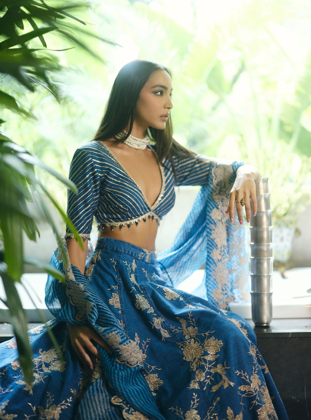 Navi Denim Lehenga