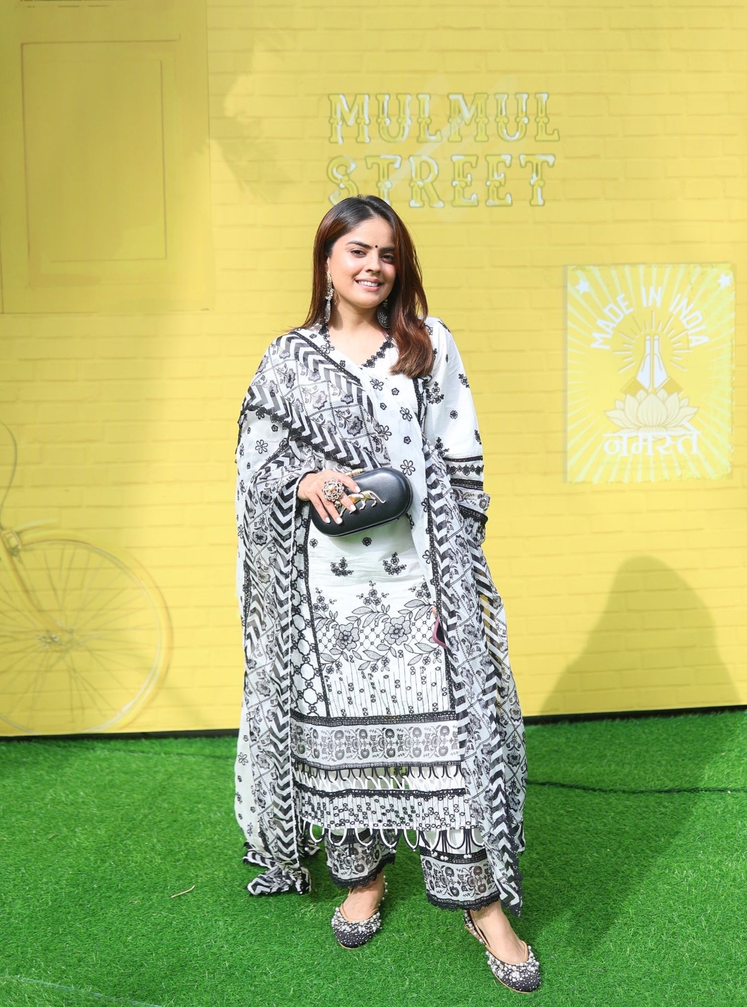 Dhitya Supima Cotton Off White Kurta Set