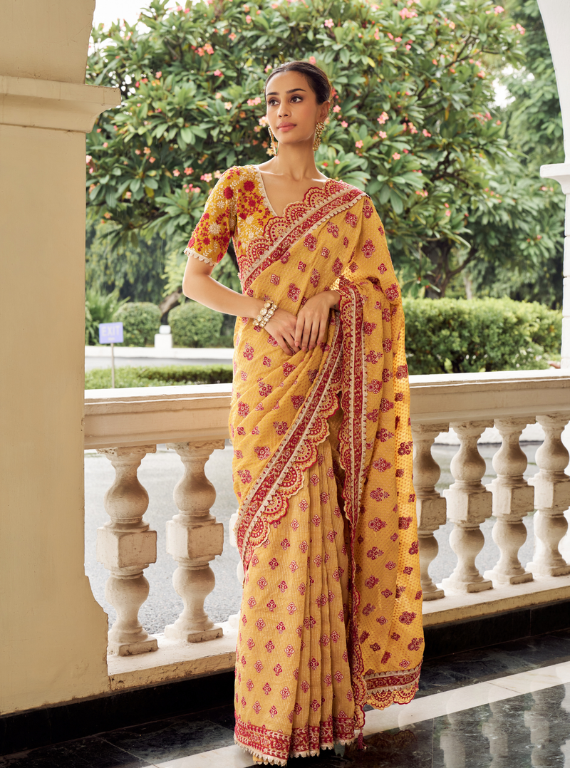 Elegant Designer Sarees - Traditional & Modern Styles | Mulmul