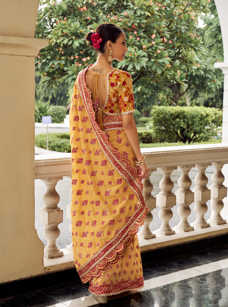 Elegant Designer Sarees - Traditional & Modern Styles | Mulmul