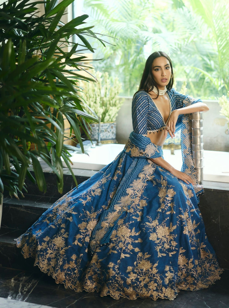 Stunning Indian Lehengas & Beautiful Indian Designs | Mulmul